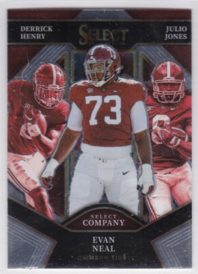 2022 Panini Select Draft Picks Football Select Company Neal/Henry/Jones ...