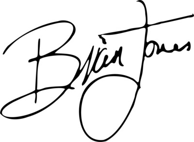 Brian Jones signature autograph vinyl decal sticker Rollling Stones ...