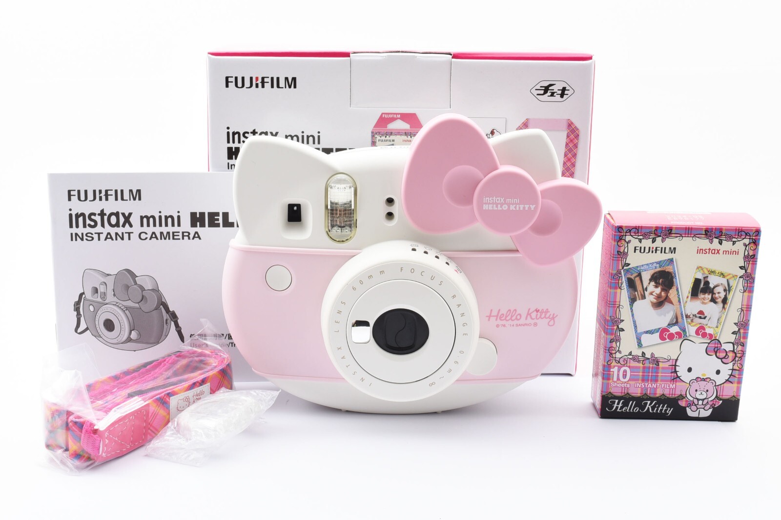 [UNUSED] Fujifilm Hello Kitty Instax Mini Camera Cheki Instant Sanrio ...