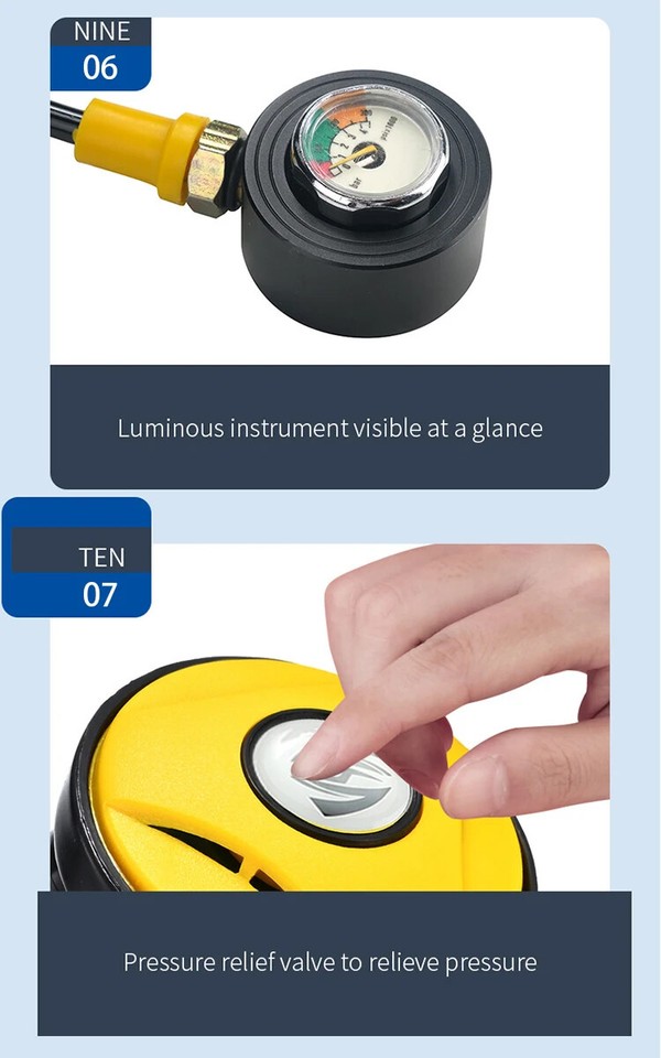 Scuba Diving Kit Full Face Snorkel Mask 4L Air Oxygen Tank 3000PSI ...