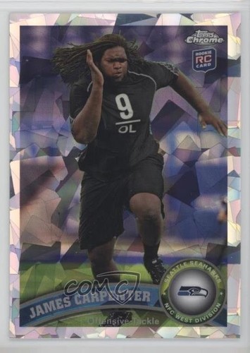 2011 Topps Chrome - James Carpenter #164 Crystal Atomic Refractor /139 ...