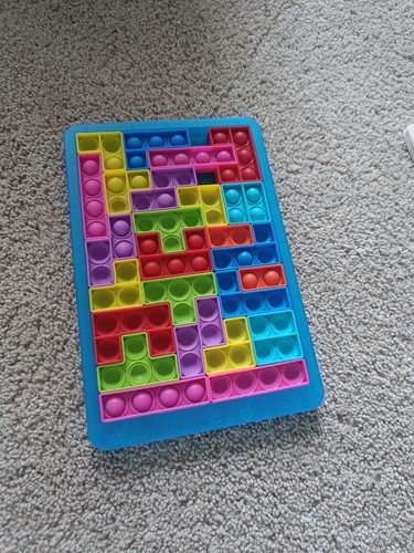 Sensory Puzzle Building Block Toy – 26pcs | Ages 3+ | Pop-It Style ...