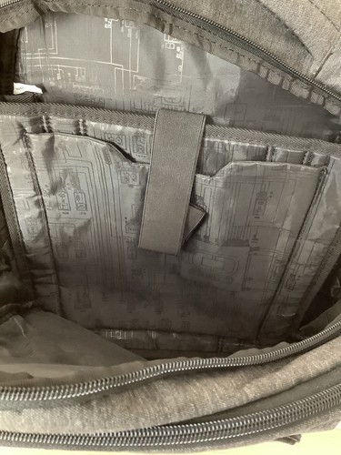 OGIO Mercur Gray Backpack Bag Laptop Beverage Multiple Pockets Padded ...