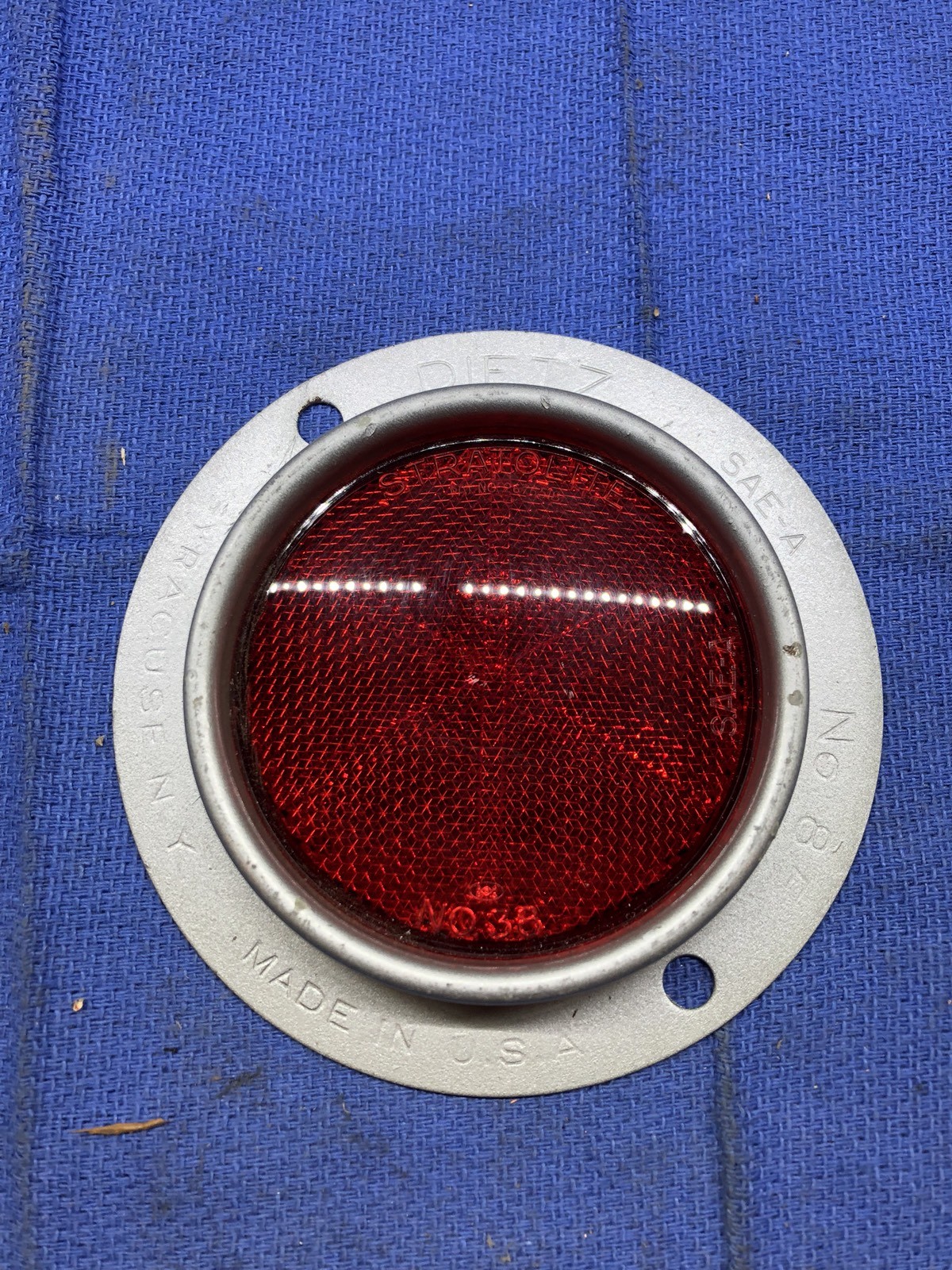 NOS Dietz No. 8 85 Red Reflector Stratolite No 38 Lens New | eBay