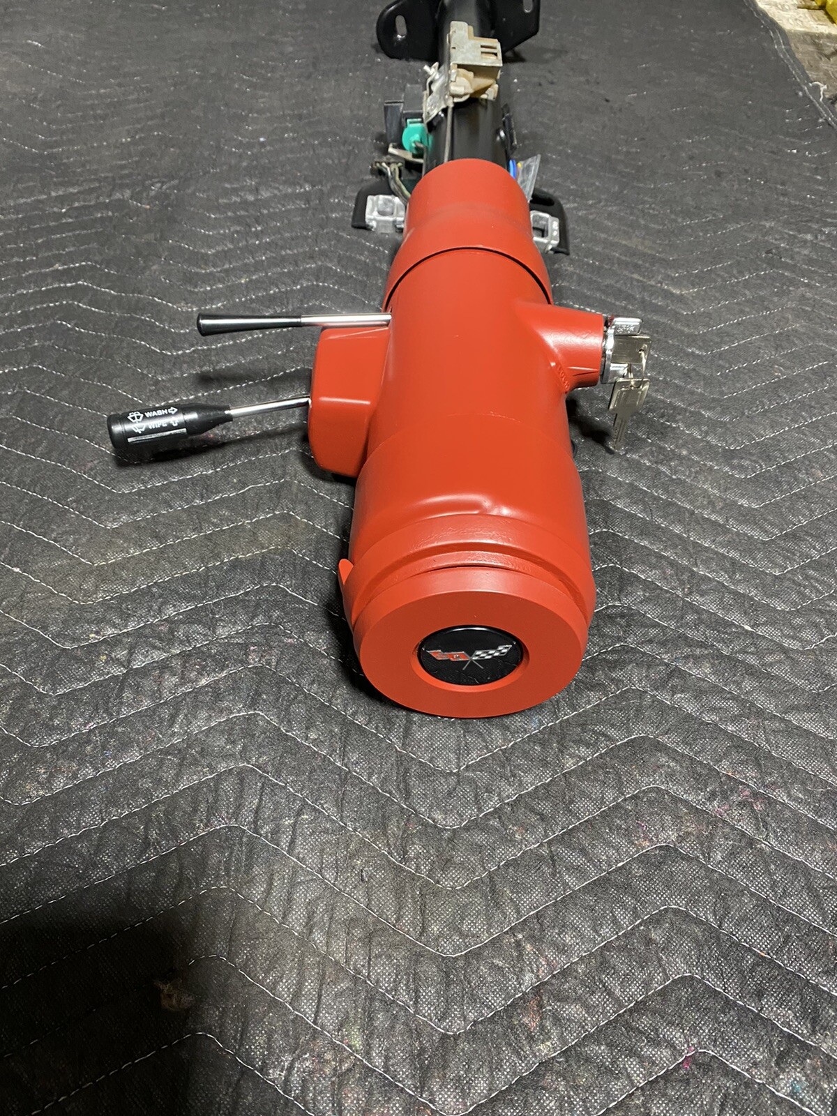 🔥1977 Corvette Tilt Steering Column GM OEM Rebuilt 1 Year Only Make ...