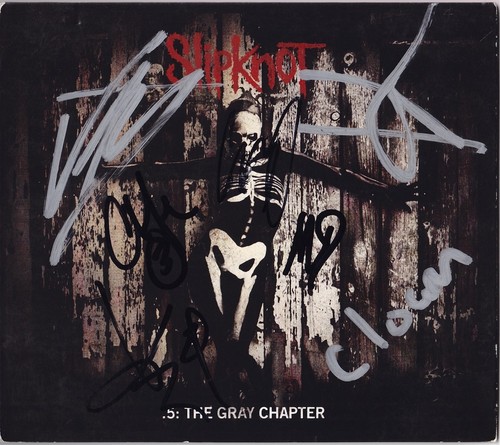 SLIPKNOT Gray Chapter COREY TAYLOR Mick Thomson Root Clown Fehn ...