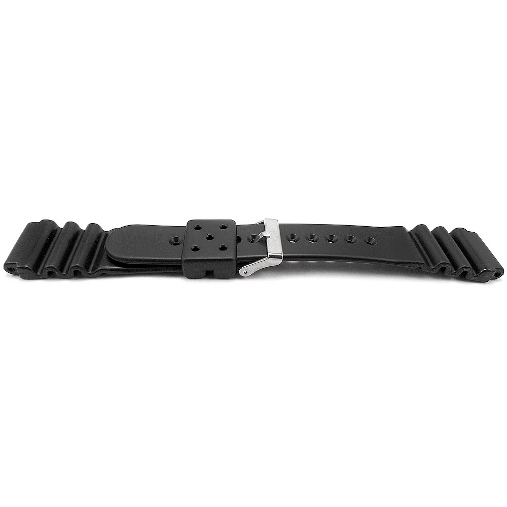 Seiko Z22 Compatible Black Rubber Divers Watch Strap 22mm | eBay UK