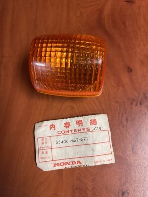 Original Honda Indicator Lens - VFR 400, VF 500,VF 1100 - " 33406-MB2 ...
