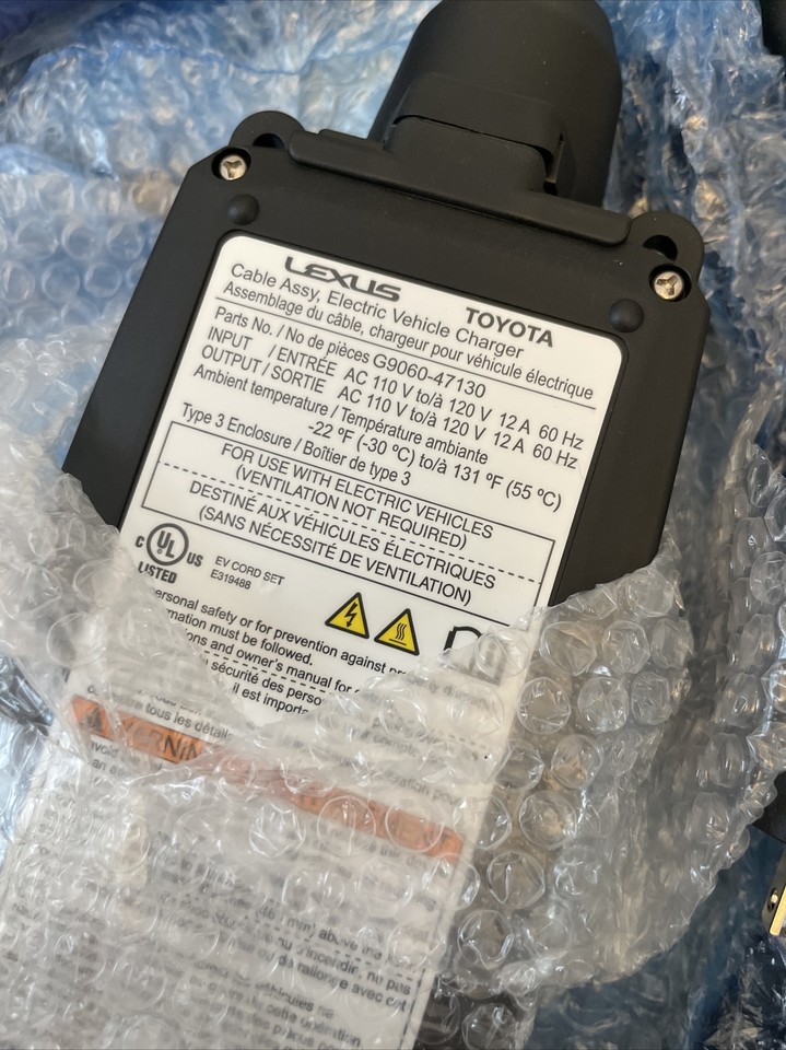 Lexus EV Charger RZ450e RZ300e NX450h+ RX450h+ TX550h+ Plug in Hybrid ...