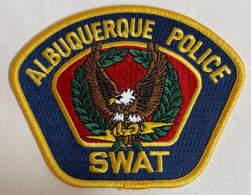 Albuquerque Police Department SWAT Shoulder Patch Gold/Blue | eBay