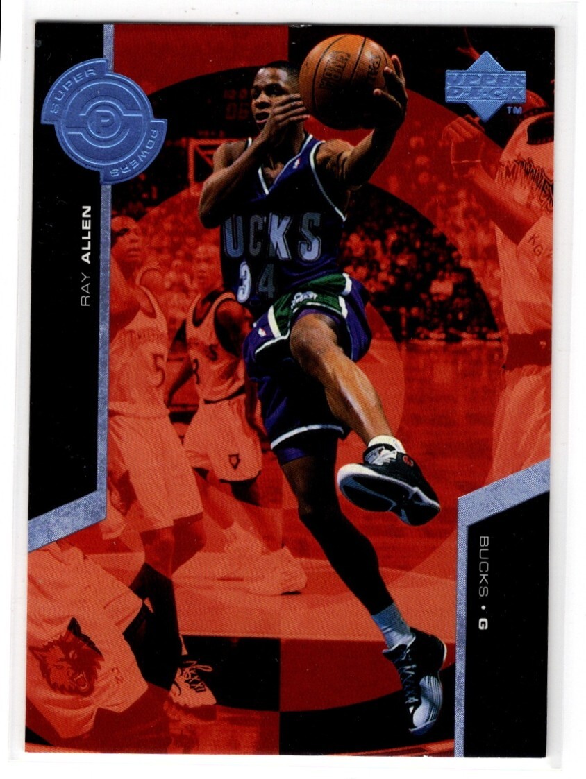 RAY ALLEN BUCKS 1999-2000 UPPER DECK UD SUPER POWER #S15 | eBay