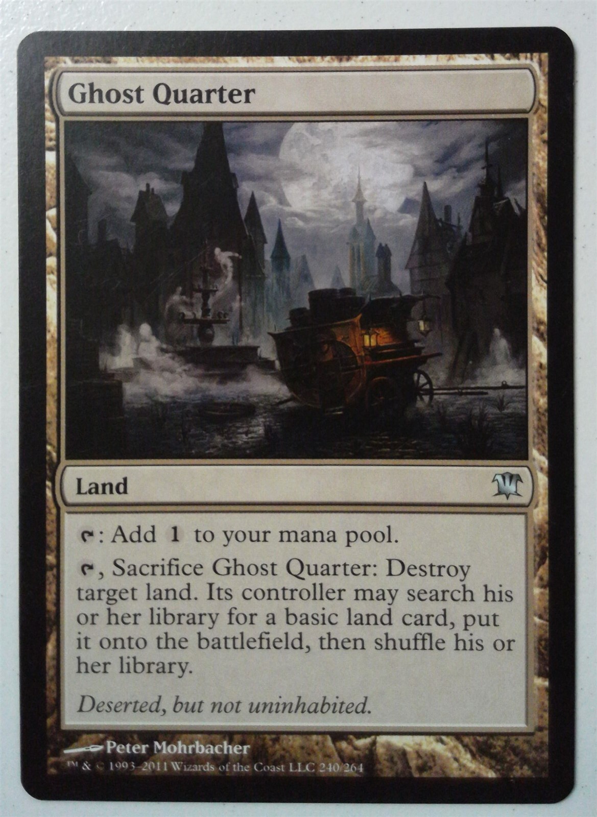 Ghost Quarter *Uncommon* Magic MtG x1 Innistrad SP | eBay