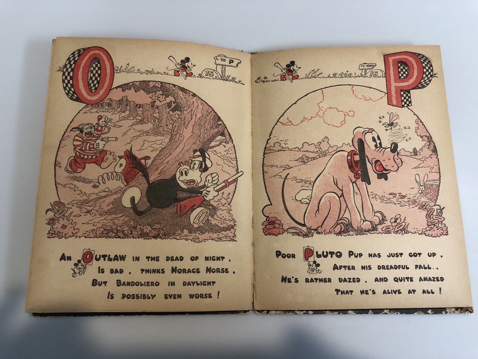 A Mickey Mouse Alphabet Book #936 (Whitman, 1936) WALT DISNEY ...