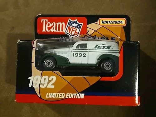 1992 Matchbox NFL Team Collectible Truck – New York Jets – Limited ...