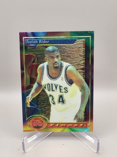 1993-94 Isaiah Rider Topps Finest #79 Rookie Card (RC) | eBay
