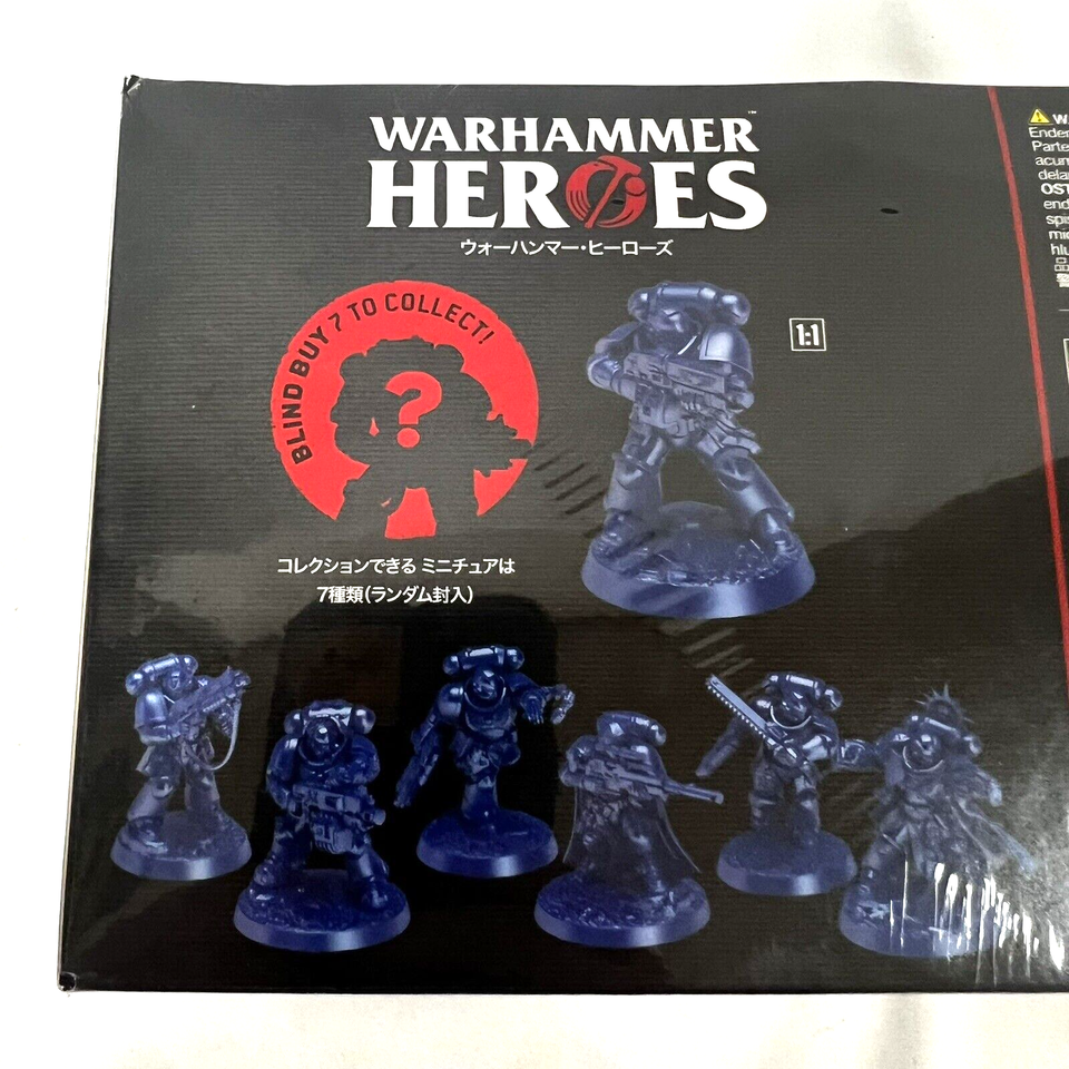 Ultramarines Space Marine Heroes 2023 Warhammer 40,000 Blind Box of 8 ...