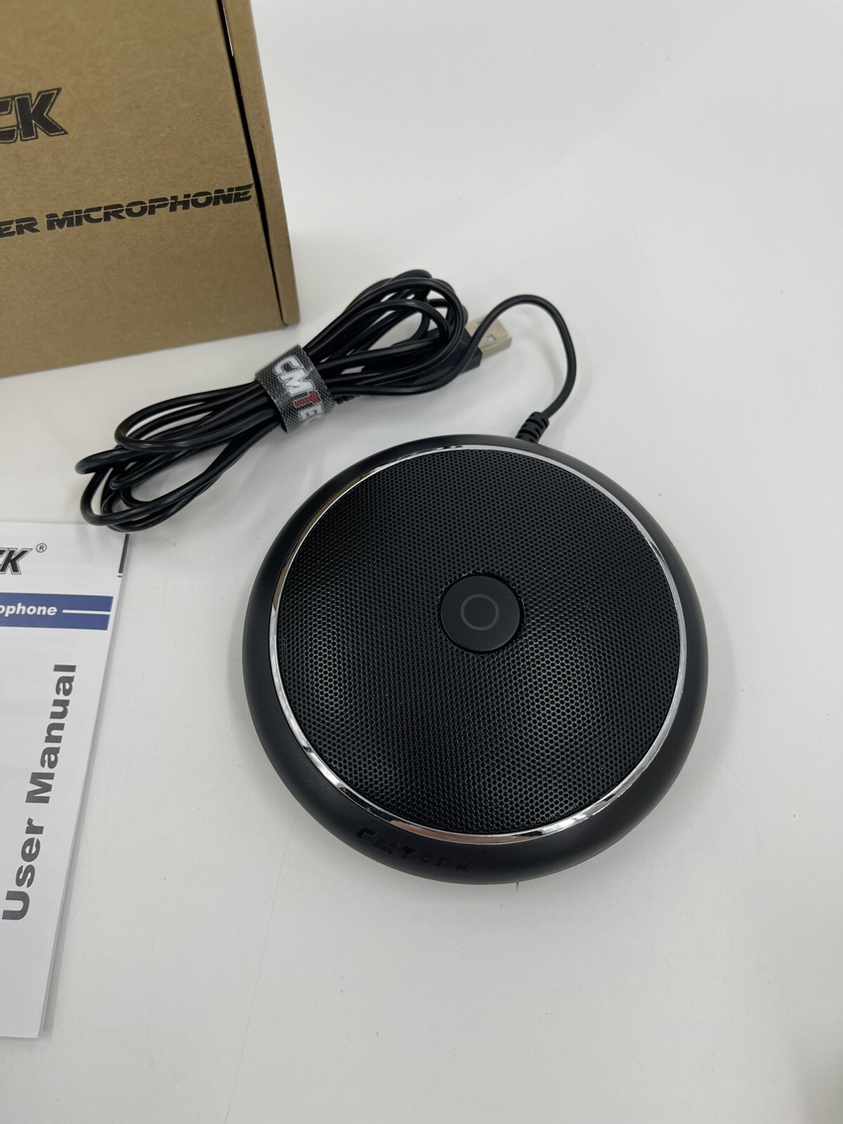 Conference Microphone Cmteck Cm003 USB Computer Desktop Mic Mute ...