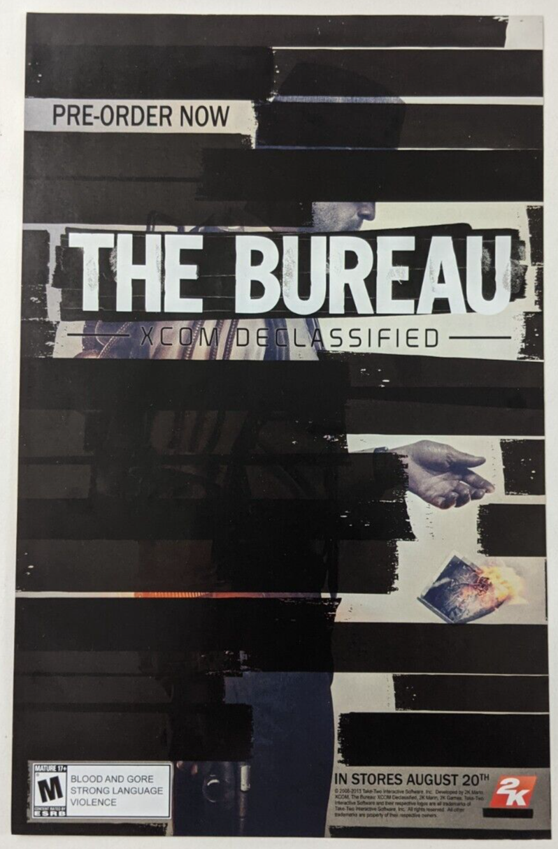 Bureau XCOM Declassified Print Ad Game Poster Art PROMO Original Advert ...