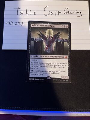Kalitas, Traitor of Ghet - LP Oath of the Gatewatch MTG - Magic | eBay