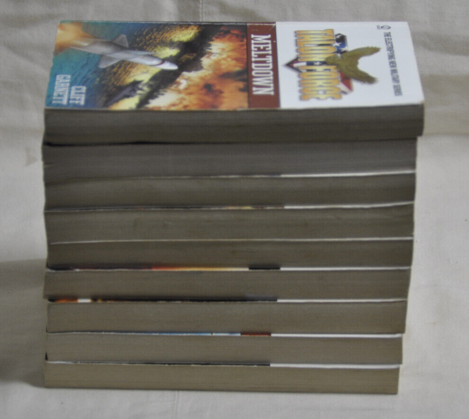 9 PB Books Cliff Garnett TALON FORCE Series Military War Fiction ...