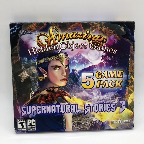 Amazing Hidden Object Games Supernatural Stories 3 - PC Games Windows ...