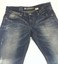 BUCKAROO Jeans Blue Distressed Denim Stitches/Studs Straight Leg Men's ...