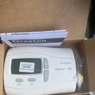 Drayton Digistat RF710 +1RF Wireless Room Thermostat. NEW, Old stock ...