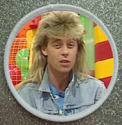 3" Fun House 80s TV Pat Sharp Sublimation Iron Or Sew On Patch Badge ...