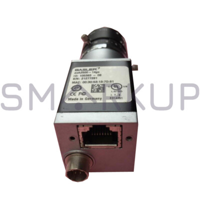 Used & Tested BASLER acA2500-14gc Industrial Camera 5 Megapixel Color ...
