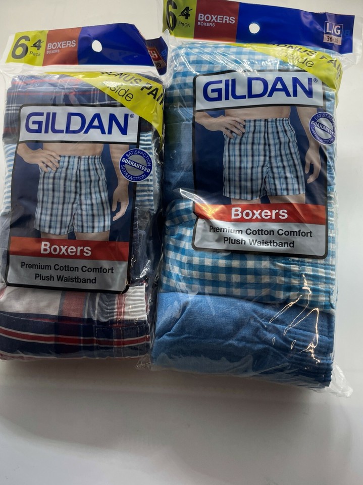 Gildan Mens Woven Boxers | eBay