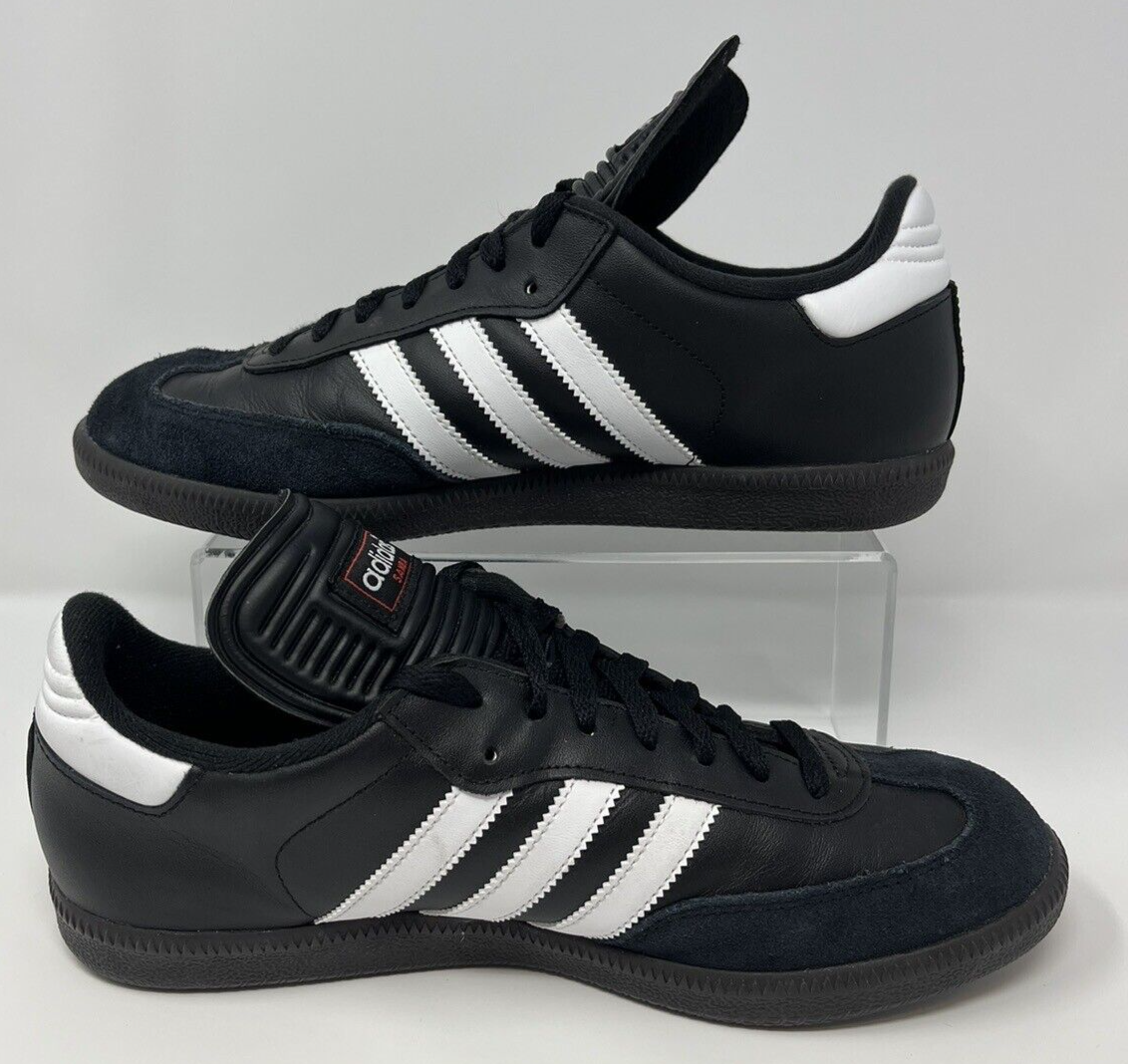 Adidas Samba Classic Mens Sz 9 Black Indoor Soccer Shoes 034563 | eBay