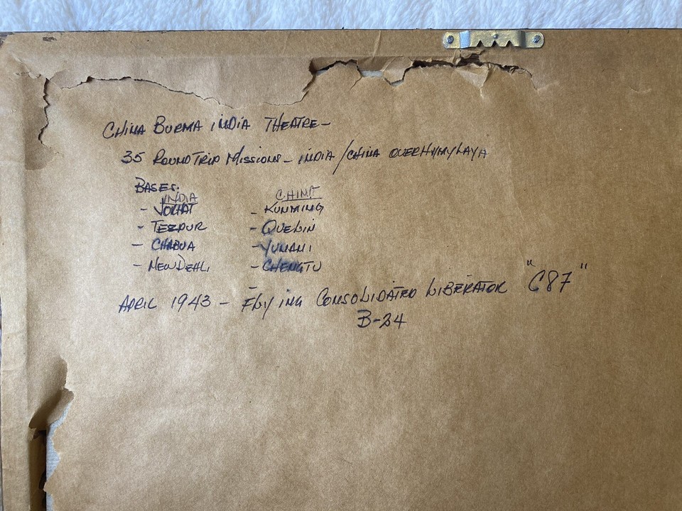 WW2 CBI Theater made silk on muslin EARLY // RARE Blood Chit | eBay