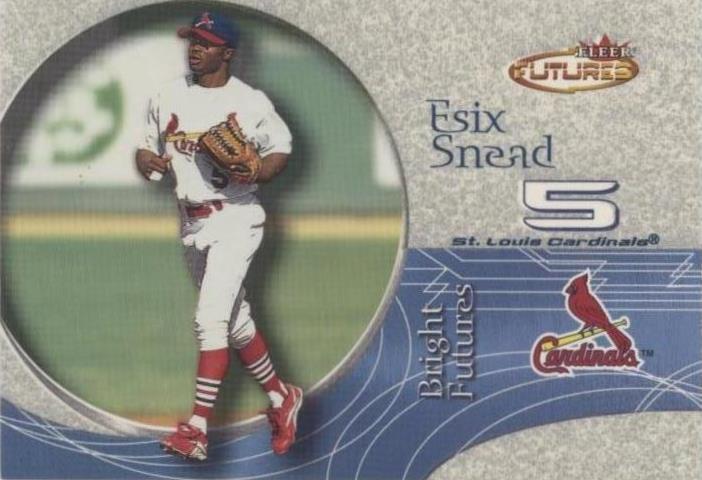 2001 Fleer Futures - Bright Futures Esix Snead #203 (RC) for sale ...