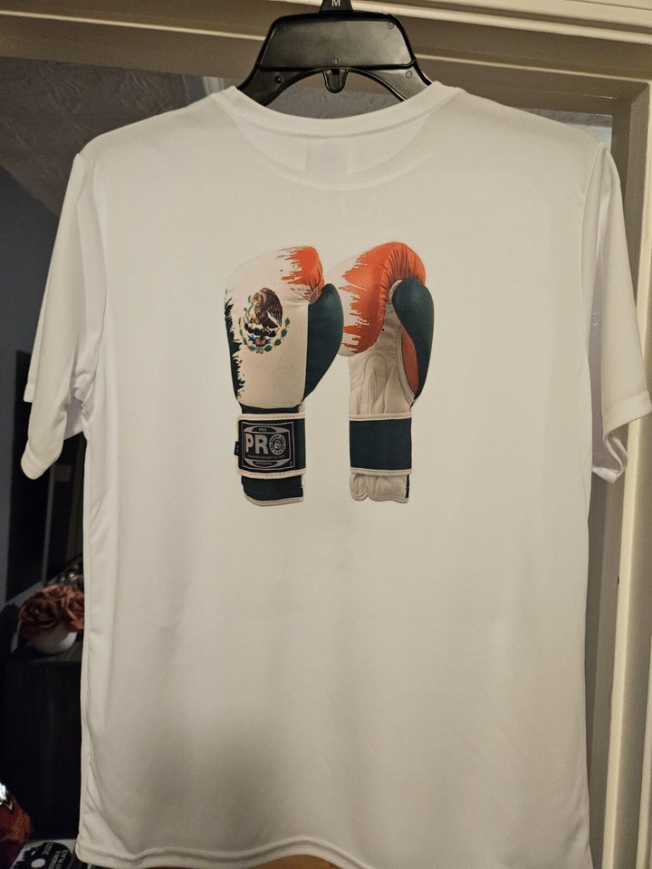 NEW Kingry Ryan Garcia Boxing Tshirt. Mexico/ USA. White Size XL🇺🇸 ...