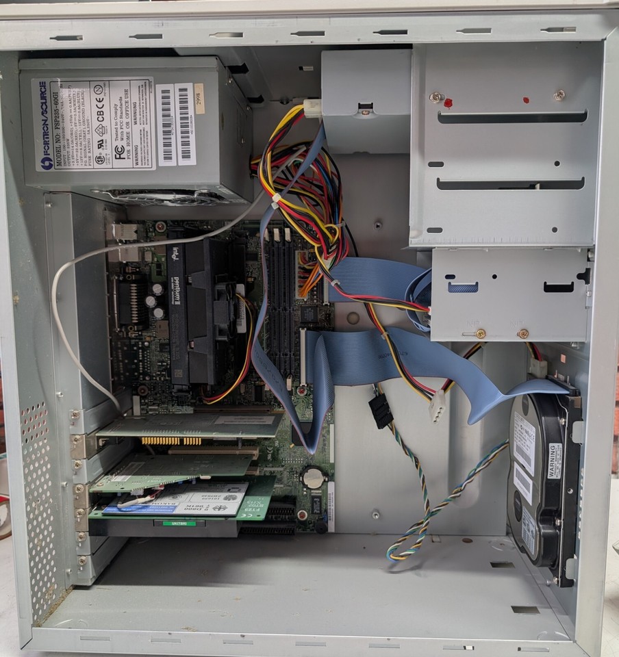 Vintage Packard Bell Tower PC, Pentium II 350MHz, Windows 98, Original ...