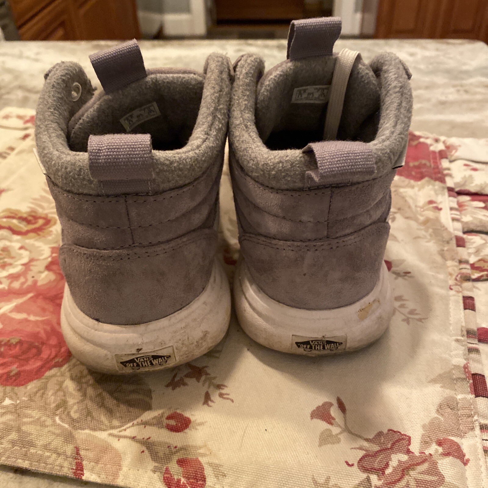 VANS ultra Range Gray Grey Ankle High Top Ultracush L… - Gem