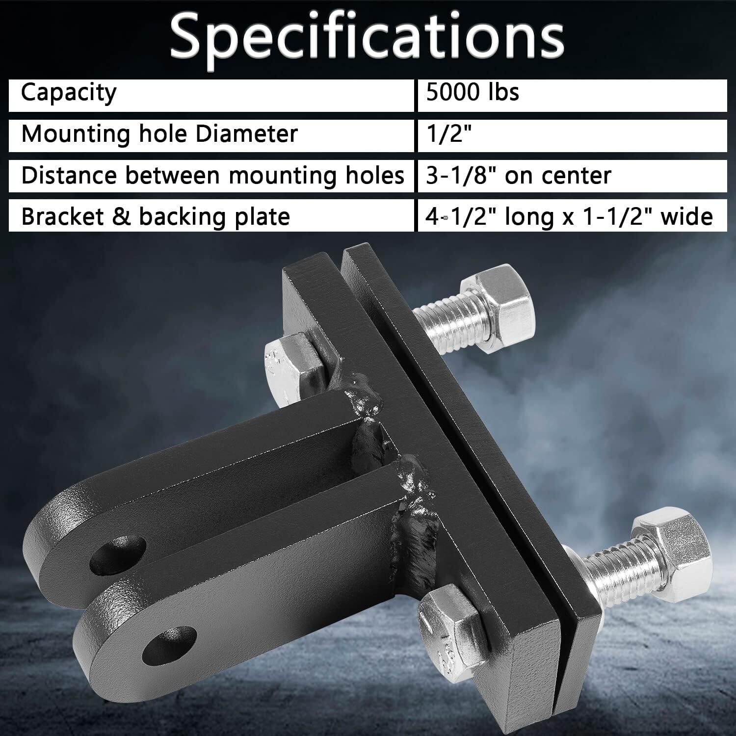 For Blue Ox BX88230 Bolt-On Adapter Class III Universal BX Tab Tow Bar ...