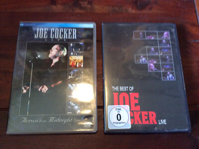 Joe Cocker [ 2 DVD ] The Best of Joe Cocker Live + Across From Midnight ...