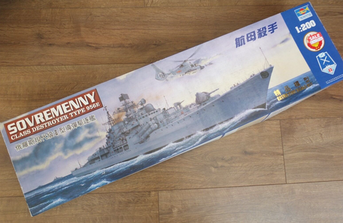 1/200 TRUMPETER 03613 - RUSSIAN SOVREMENNY CLASS DESTROYER TYPE 956E ...
