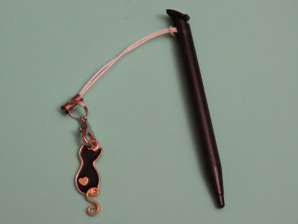 New 2DS XL Stylus with Cat Charm - Stylus & Charm for Nintendo DS ...
