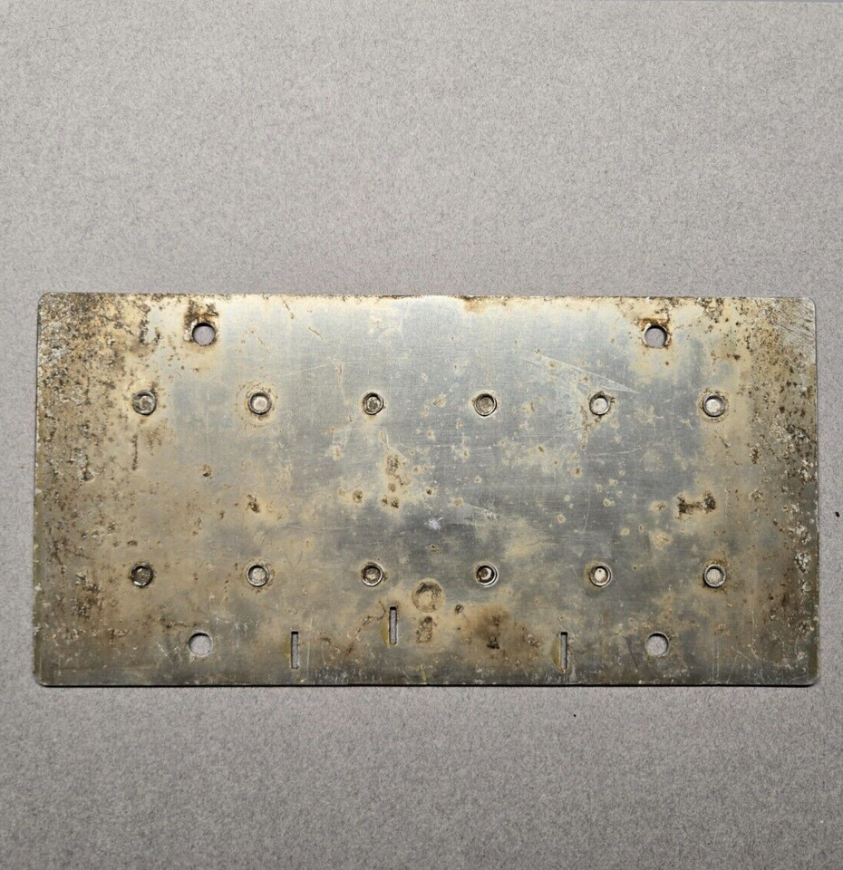 🐾1958 DELAWARE "PASSENGER" LICENSE PLATE (198616) RIVITED NUMBERS (W/76 ...
