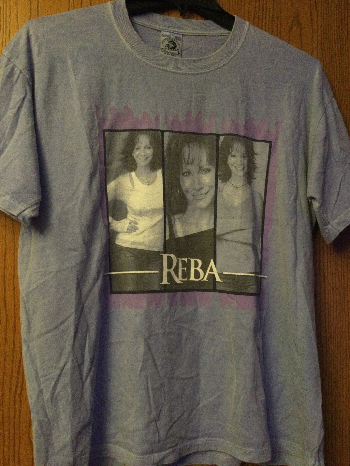Reba McEntire - “Reba” - Purple Shirt - L - Authentic Pigment | eBay