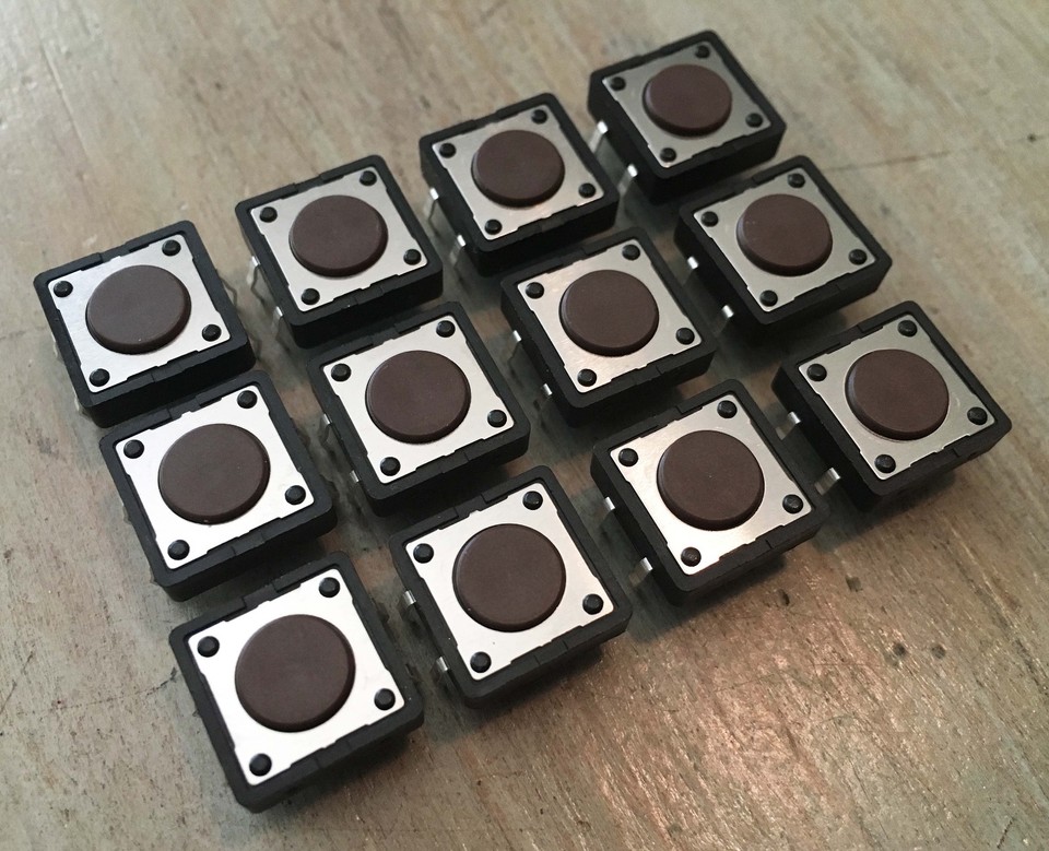 DIGITECH RP-12 - REPLACEMENT FOOT SWITCHES - SET OF 12 - INTERNAL ...