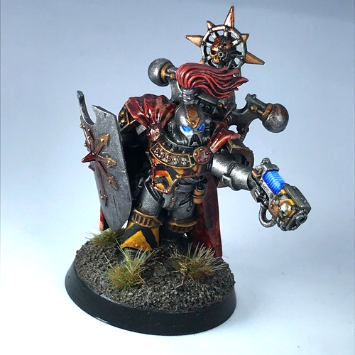 Iron Warriors Captain Commander Space Marines - Painted - Warhammer 40K ...