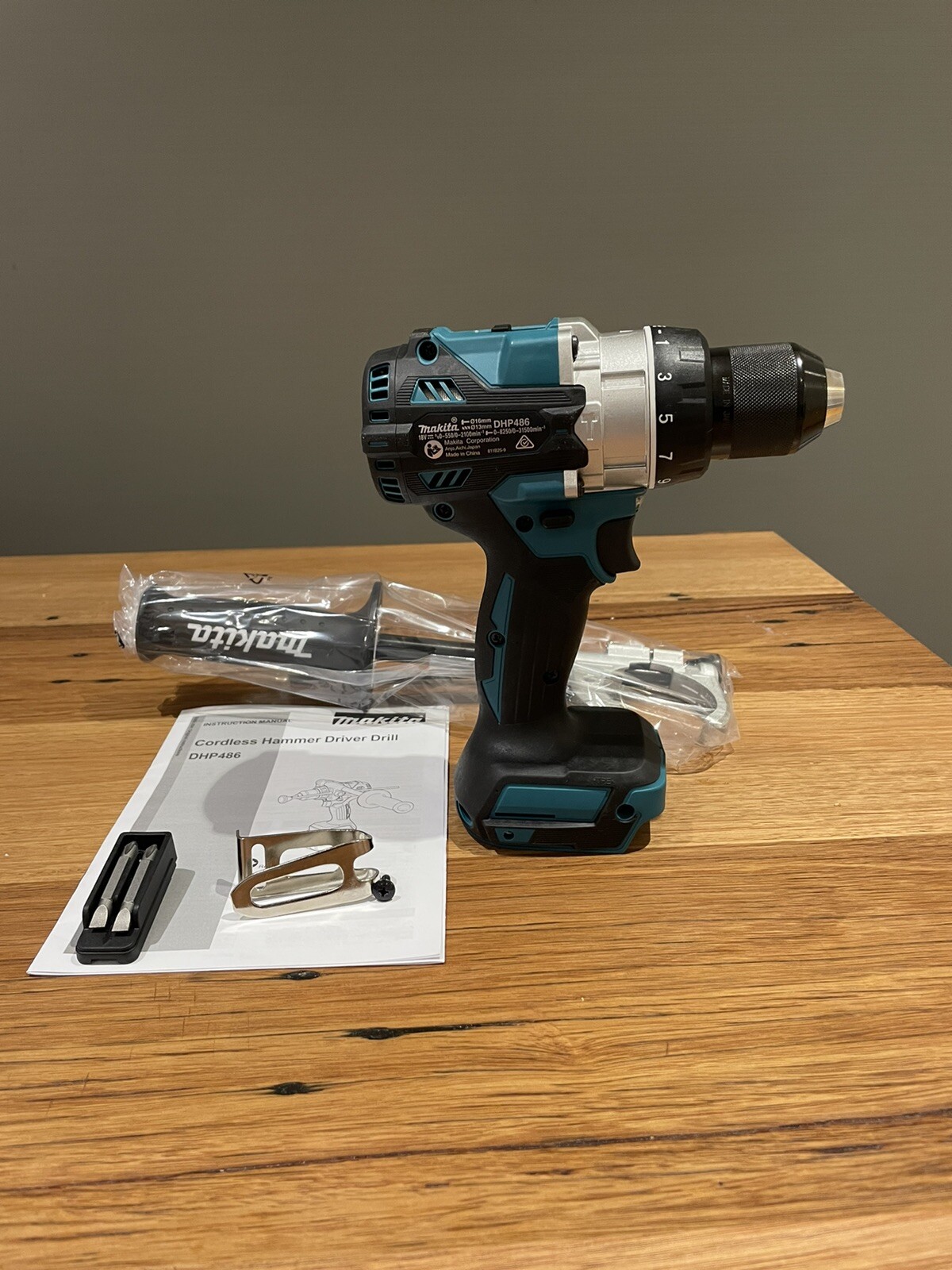 New Makita DHP486 (486Z) 18V Brushless Hammer Driver Drill Genuine AU ...
