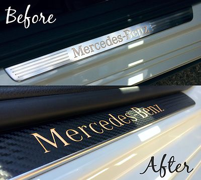 Mercedes Classe A / AMG Effet Carbone Vinyle Rapide Bande Housses A180 ...