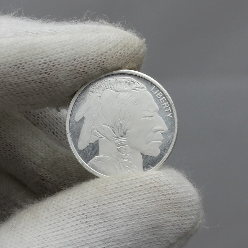 1/10 oz SilverTowne Buffalo Silver Round .999 Pure Silver Bullion | eBay