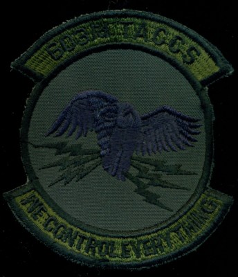 USAF 603rd Tactical Air Control Center Squadron Patch J-14 | eBay