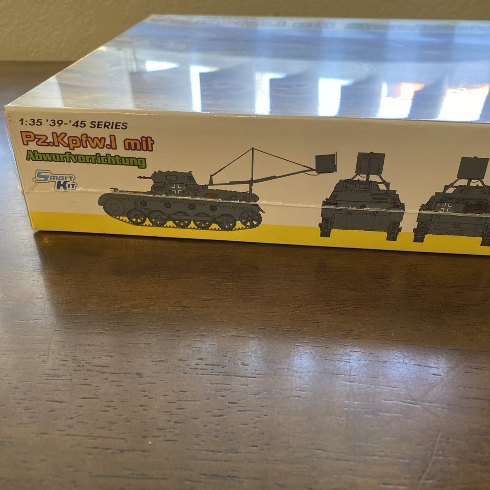 Dragon 1/35 Pz.Kpfw.1 mit Abwurfvorrichtung (Smart Kit) #6480 NEW US ...