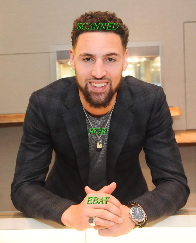 KLAY THOMPSON OF THE DALLAS MAVERICKS BASKETBALL TEAM 8" X 10" COLOR ...